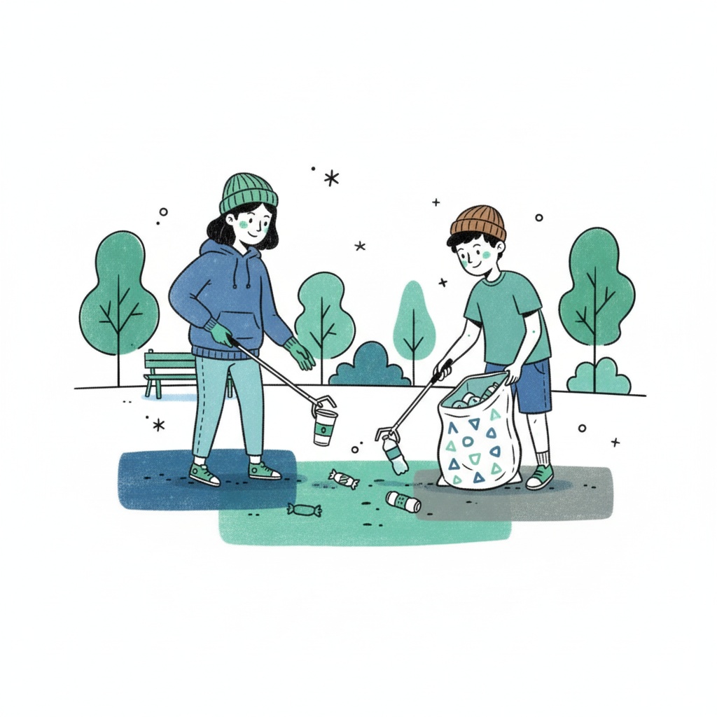 Community Helping Hands - Illustration Pack